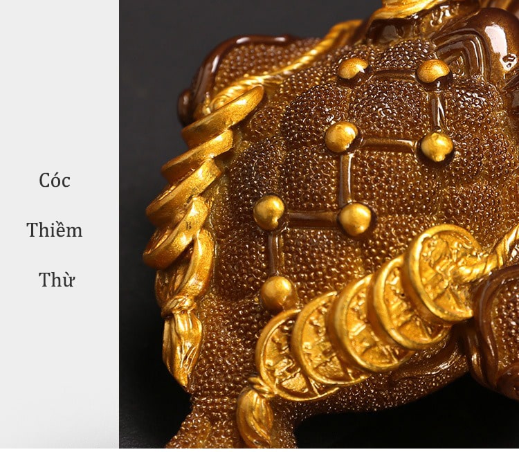 Phụ kiện trang trí taplo oto Cóc Thiềm Thừ phong thủy đổi màu